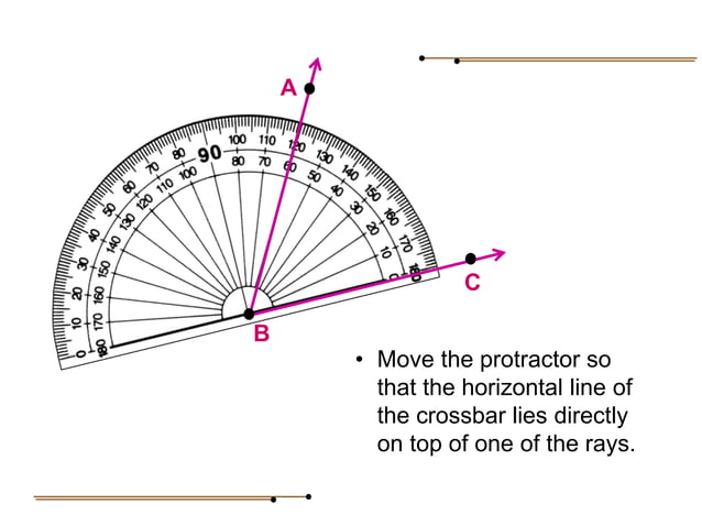 Measuring angles | PPTX | Geography | Science