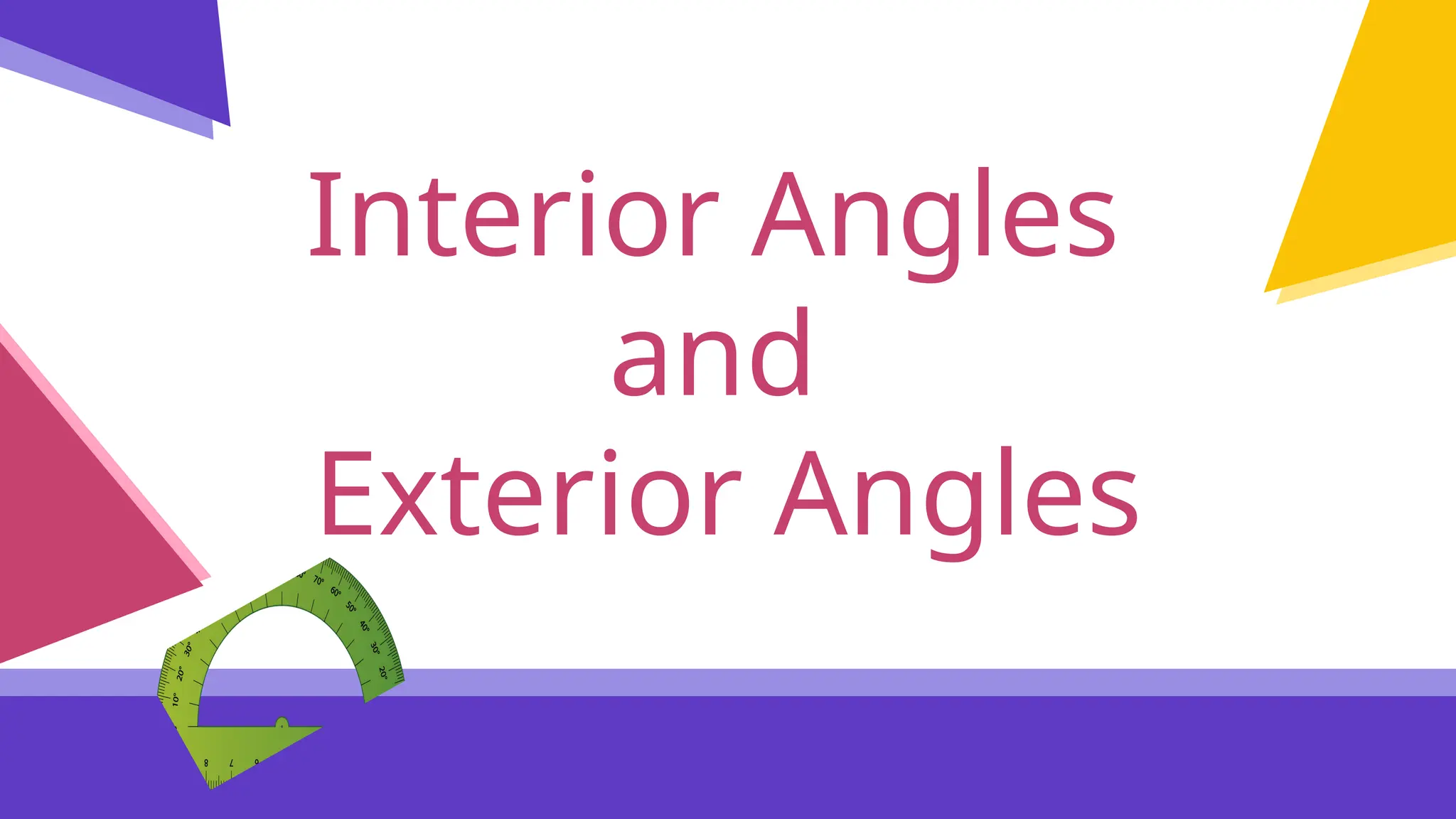 Interior and exterior angles Math Presentation Colorful Bright Retro.pptx