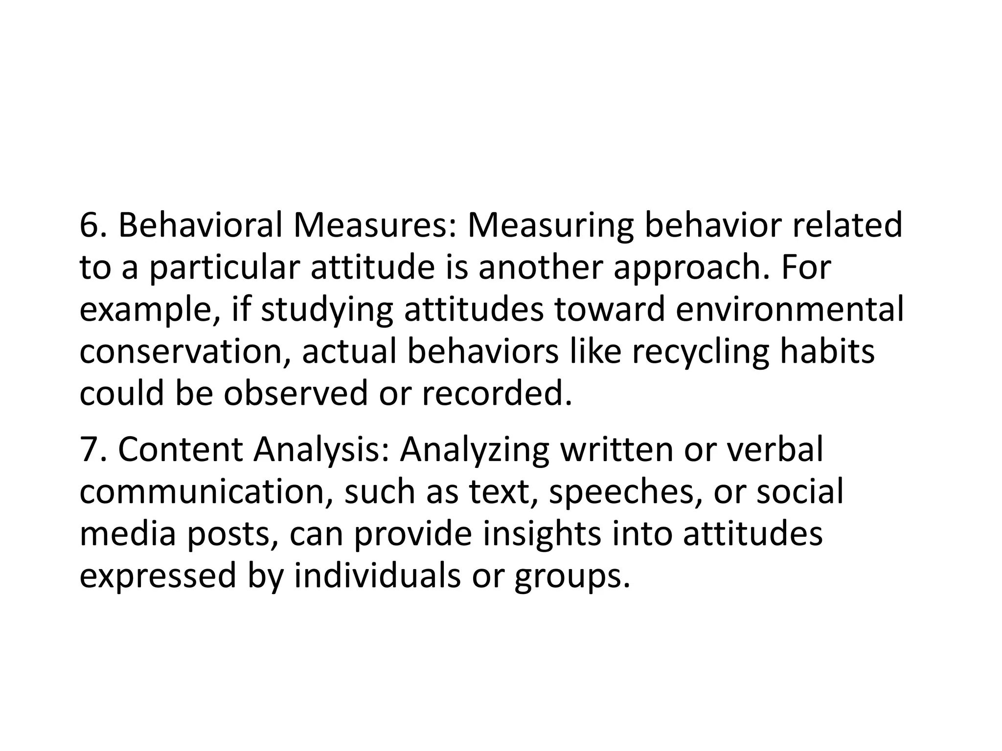 Measuring Attitude by different scales in psychology | PPTX