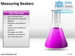 Measuring beakers powerpoint presentation slides. | PDF