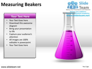 Measuring beakers powerpoint presentation slides. | PDF