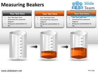 Measuring beakers powerpoint presentation slides. | PDF