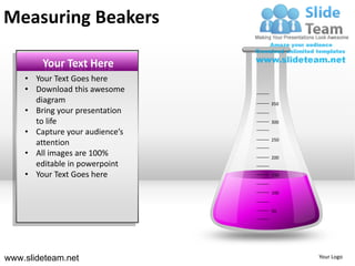 Measuring beakers powerpoint presentation slides. | PDF