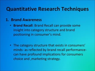 Measuring brand equity | PPT
