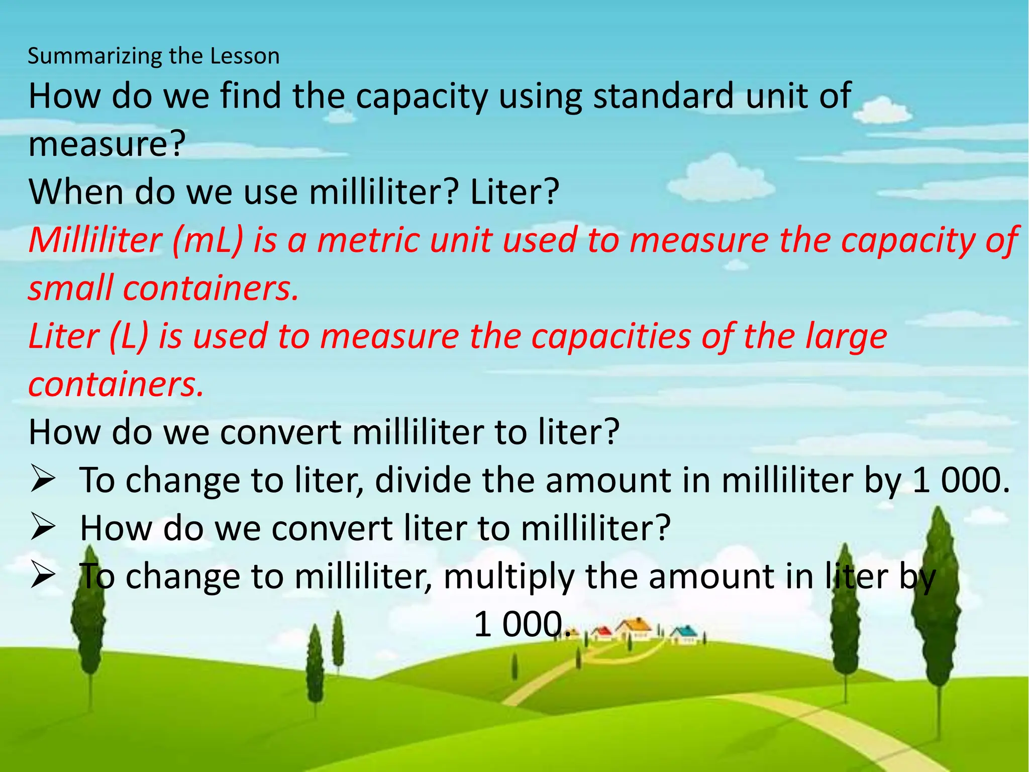 LIQUID-CAPACITY MEASURE-LITER-MILLILITER.pptx