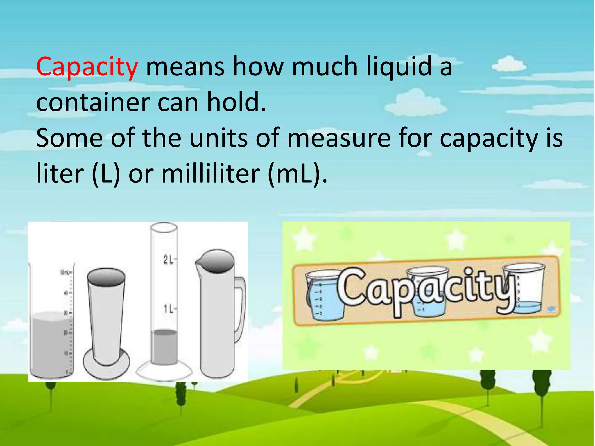 LIQUID-CAPACITY MEASURE-LITER-MILLILITER.pptx
