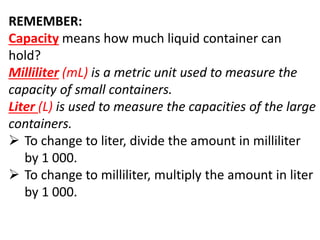 LIQUID-CAPACITY MEASURE-LITER-MILLILITER.pptx