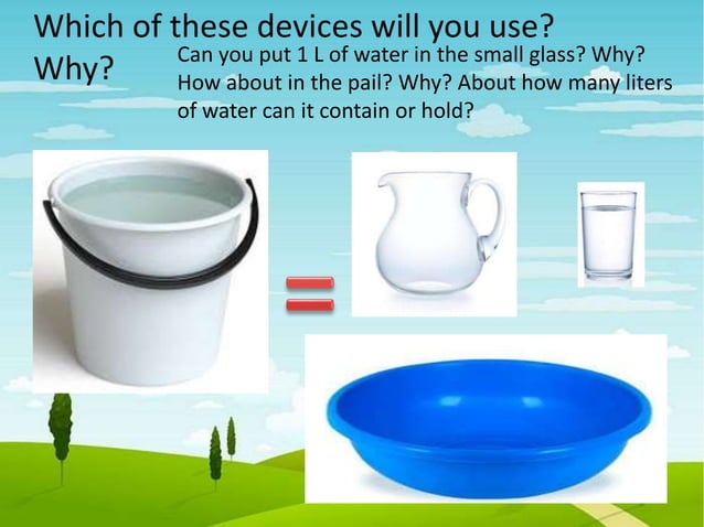 LIQUID-CAPACITY MEASURE-LITER-MILLILITER.pptx | Chemistry | Science
