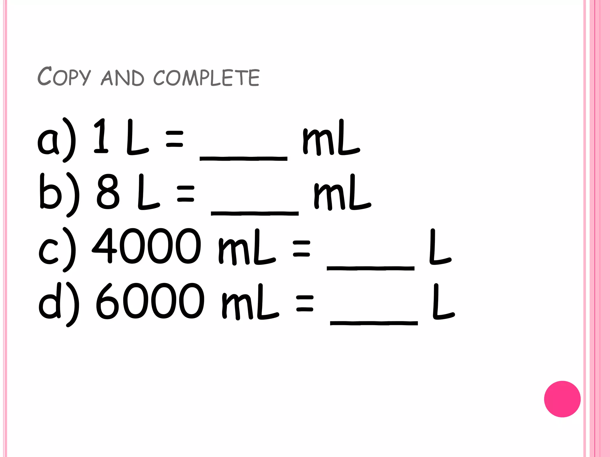 Measuring capacity lesson3 | PPTX