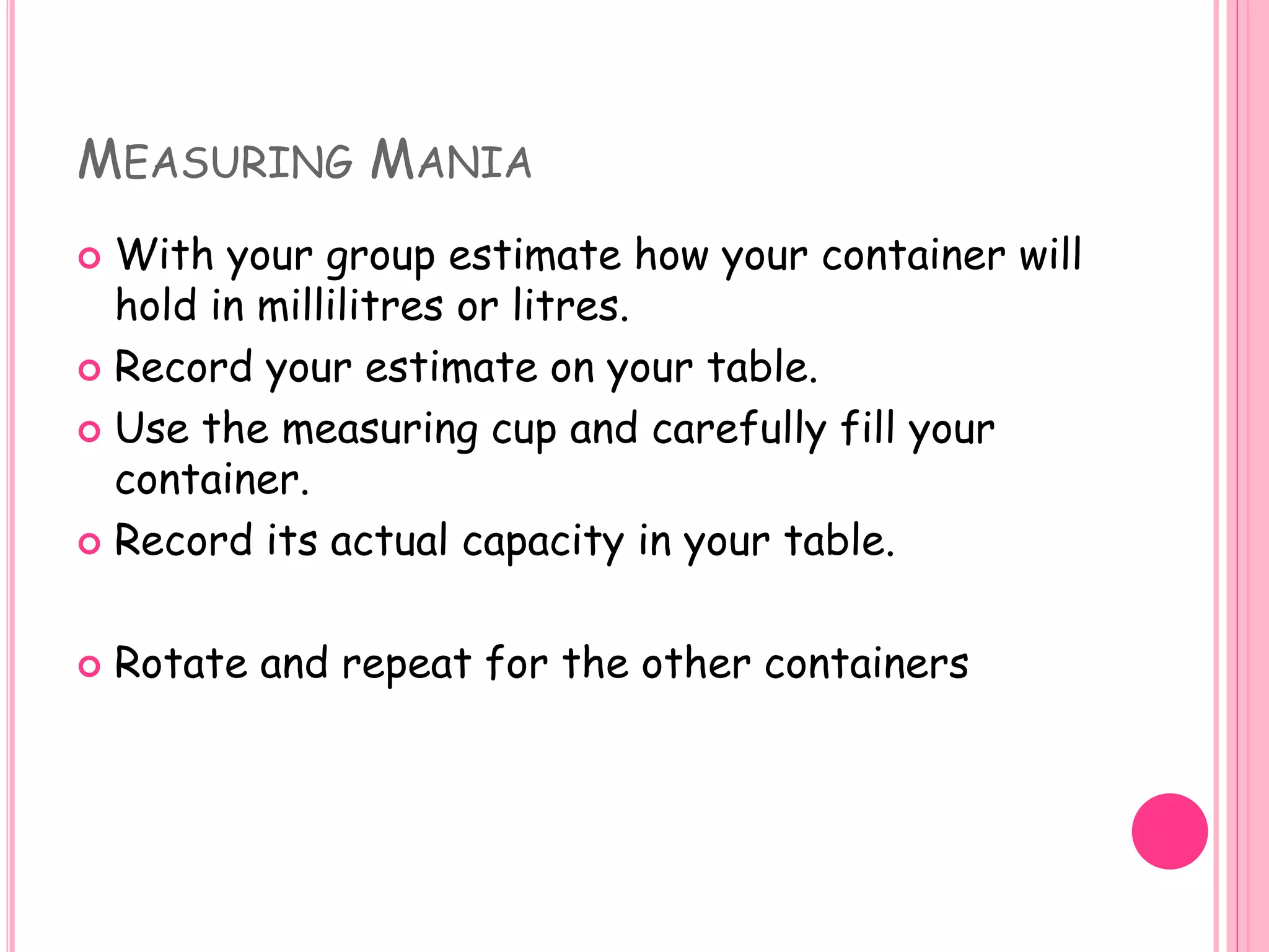 Measuring capacity lesson3 | PPTX
