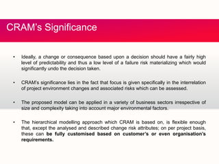 Measuring Change Risk for Organisational Decision Making Through a ...