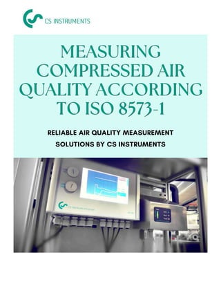 Measuring Compressed Air Quality According to ISO 8573-1 | PDF