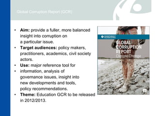 Measuring Corruption benefits and limits of perception-based surveys | PPT
