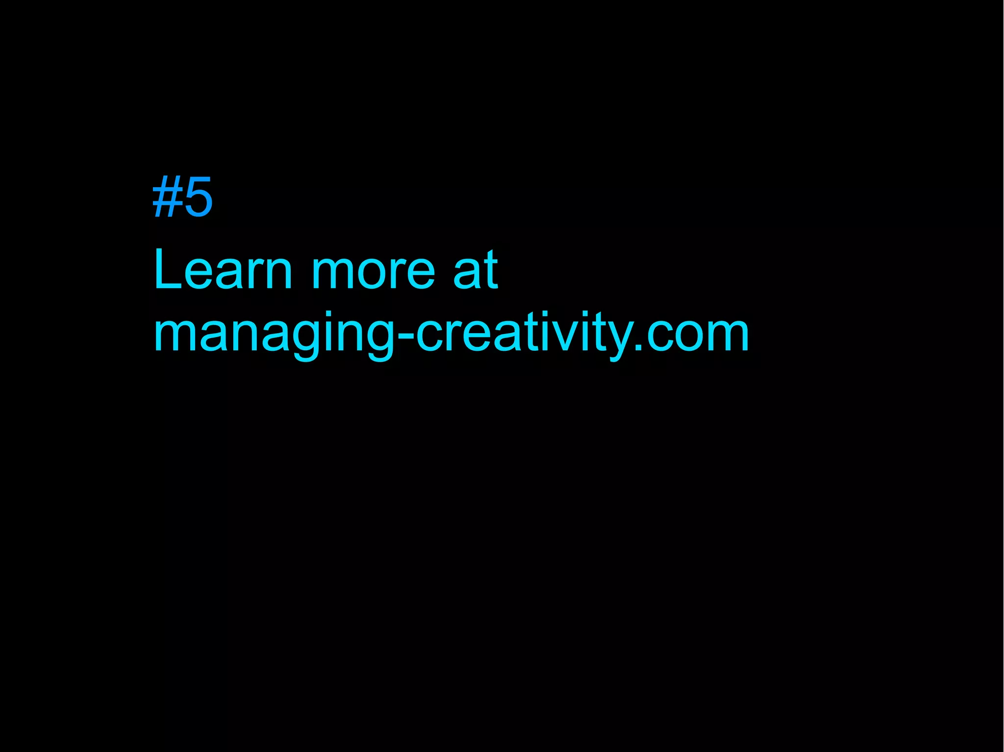 Measuring Creativity - Four Parameters | PPT