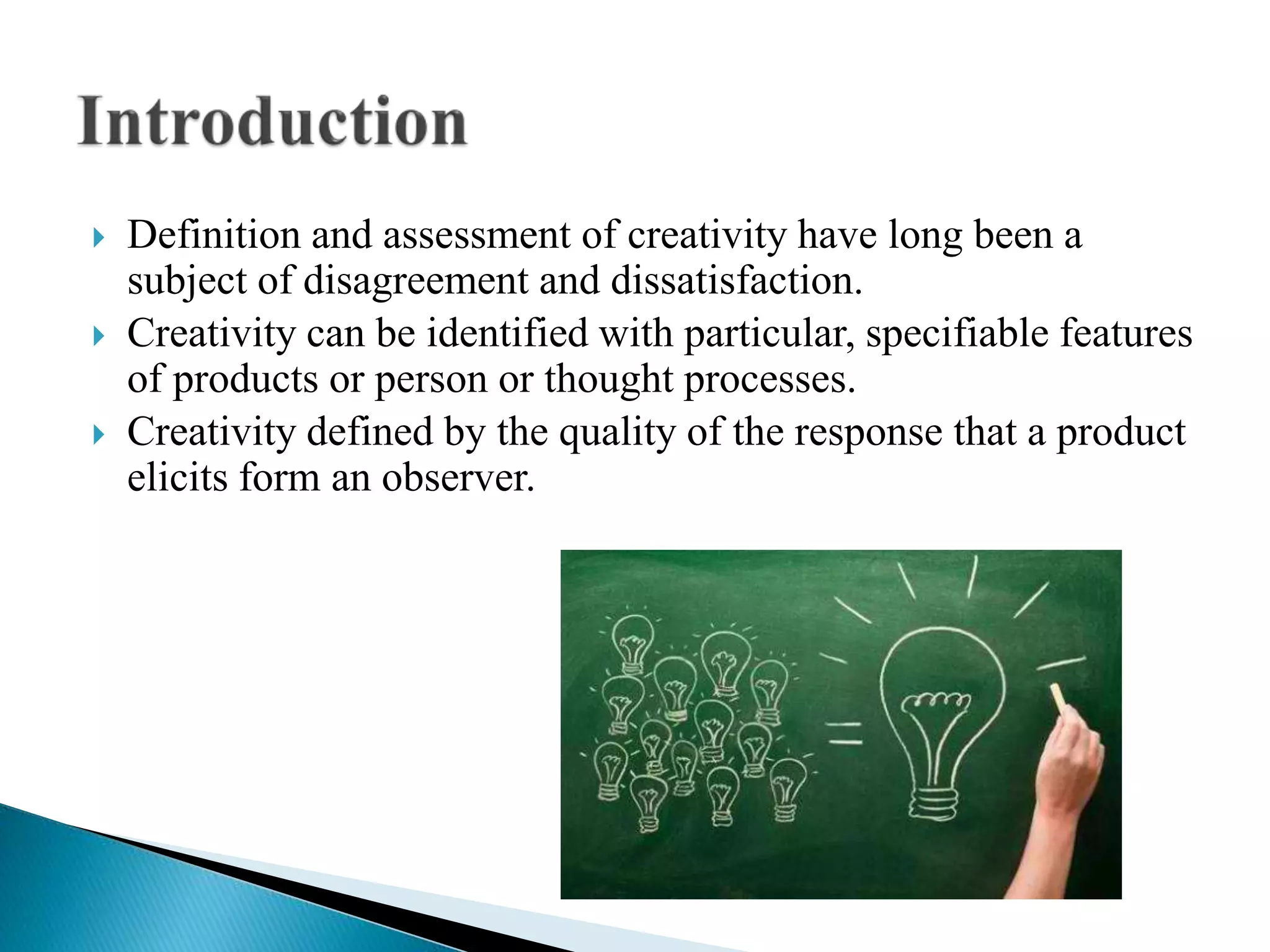 Measuring Creativity | PPTX