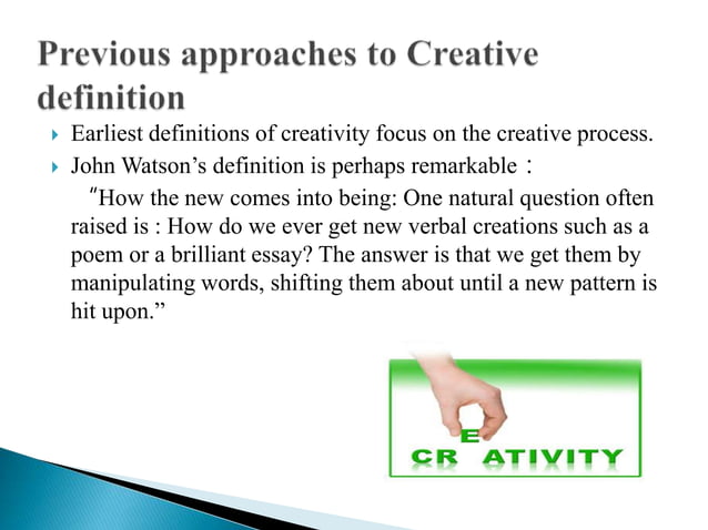 Measuring Creativity | PPTX