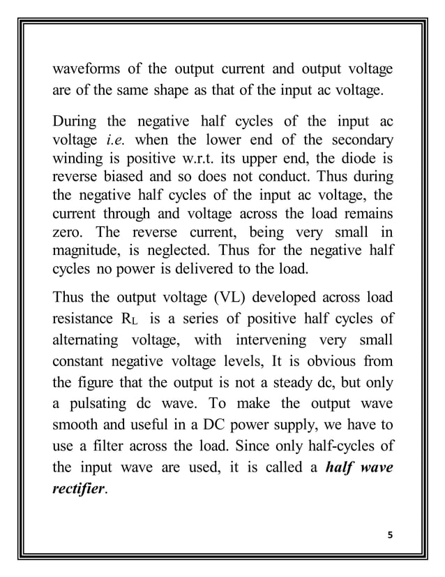 CLASS 12 PHYSICS PROJECT - Measuring current using halfwave rectifier ...