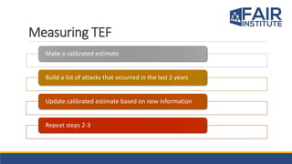 Measuring DDoS Risk using FAIR (Factor Analysis of Information Risk | PPTX