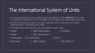 Measuring distance | PPTX
