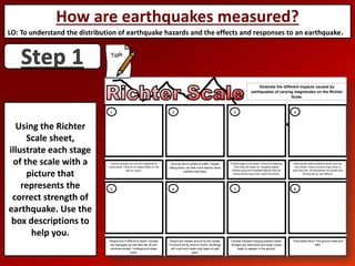 Measuring earthquakes | PPTX