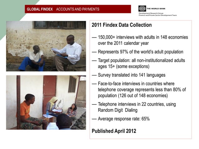 Measuring Financial Inclusion the Global Findex | PDF | Financial ...