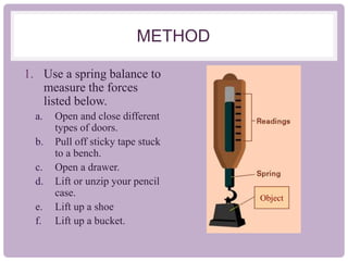 Measuring forces prac | PPTX