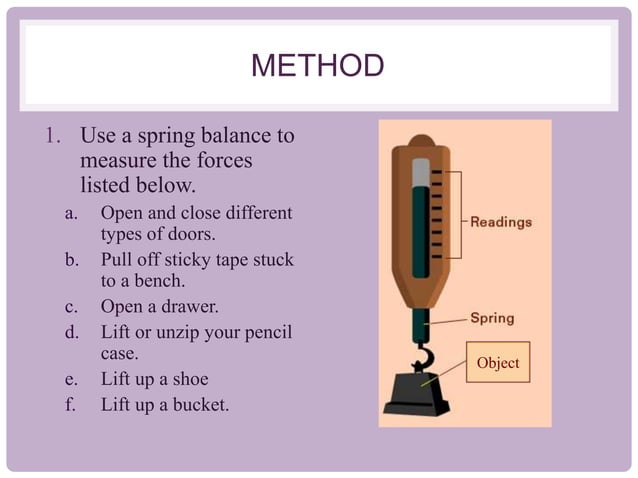 Measuring forces prac | PPTX