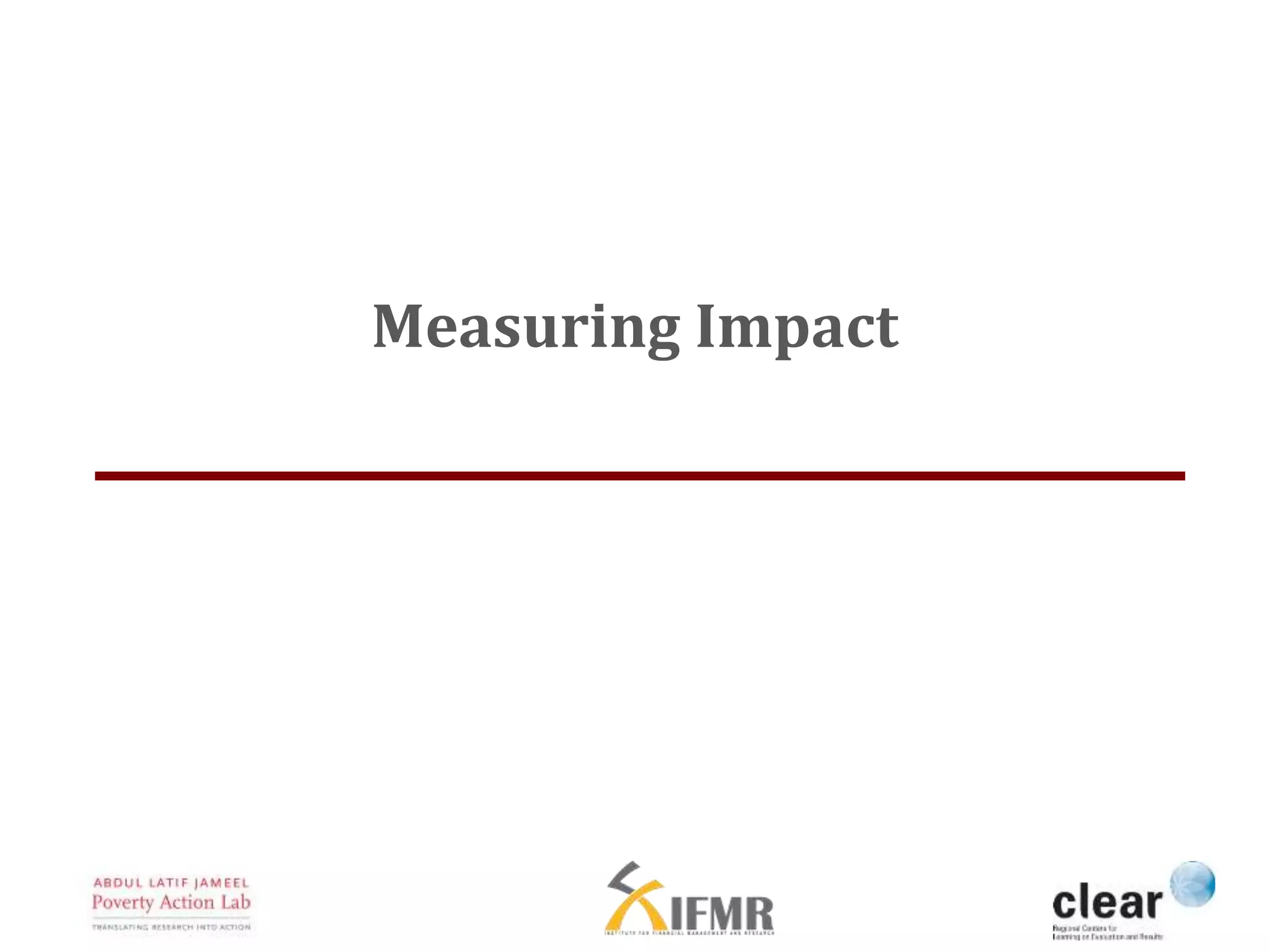 Measuring Impact | PPTX