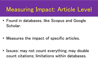 Measuring impact Presentation | PPTX