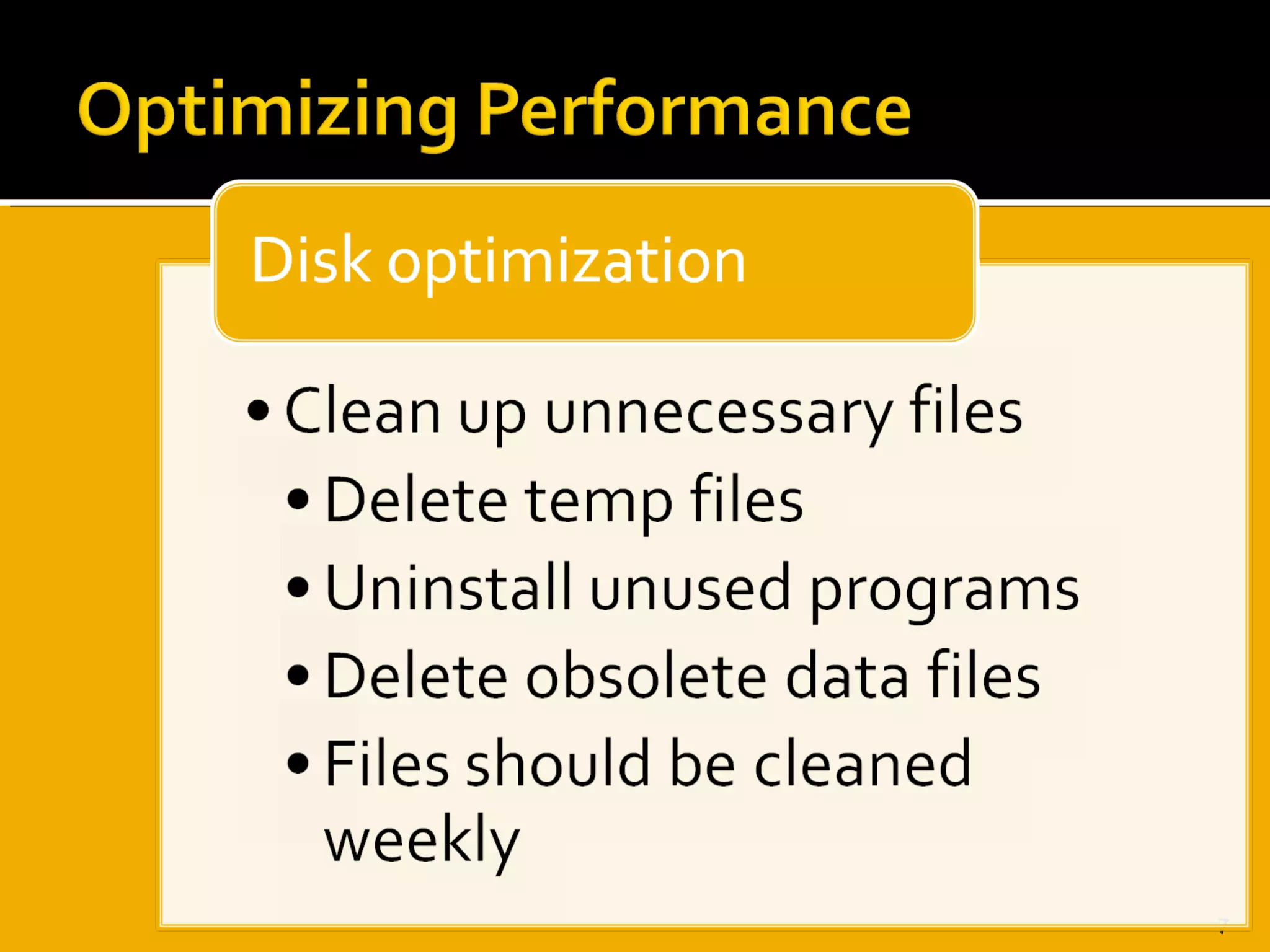 Measuring And Improving Drive Performance Ppt Data Storage And