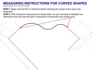 Measuring instructions for curved shapes | PPSX