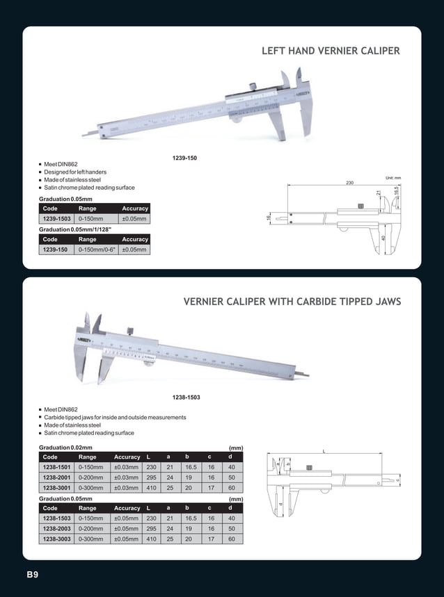 Measuring instrument catalogue 2012 e