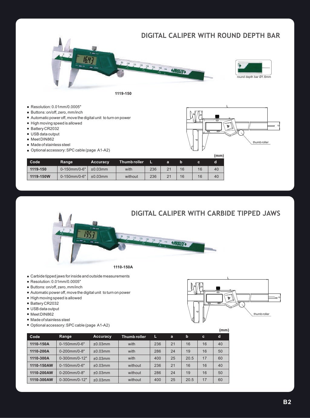 Measuring instrument catalogue 2012 e