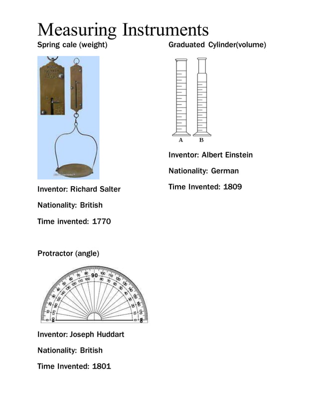 Measuring instruments | PDF
