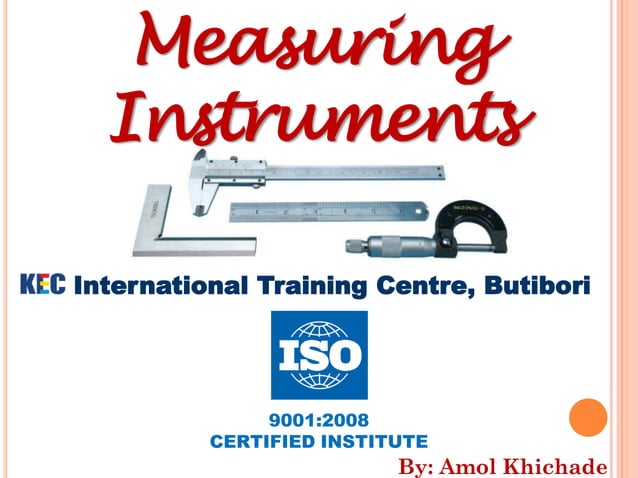 Measuring instruments | PDF
