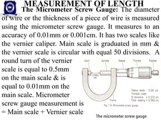 MEASURING INSTRUMENTS.ppt | Physics | Science
