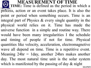 MEASURING INSTRUMENTS.ppt | Physics | Science