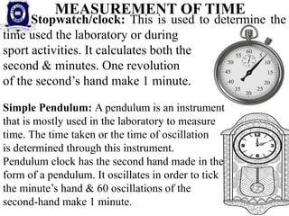 MEASURING INSTRUMENTS.ppt | Physics | Science