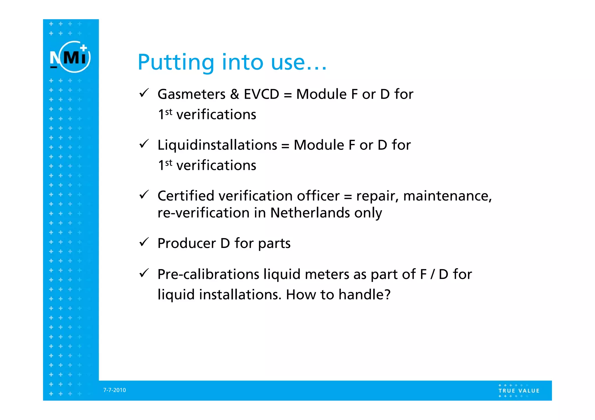 Measuring instruments directive 2010 | PPT