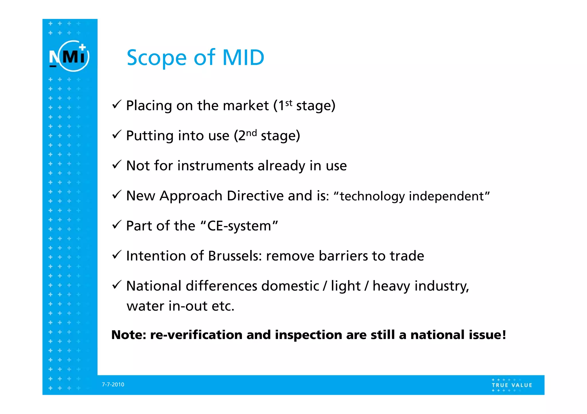 Measuring instruments directive 2010 | PPT