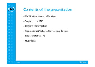 Measuring instruments directive 2010 | PPT