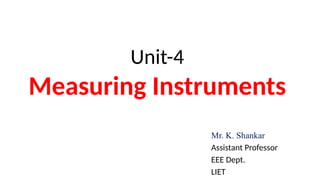 MEASURING INSTRUMENTS and measurement PPT.pptx