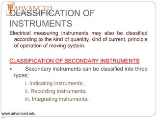 Measuring instrumentsppt2 | PPTX | Physics | Science