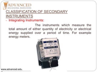 Measuring instrumentsppt2 | PPTX | Physics | Science