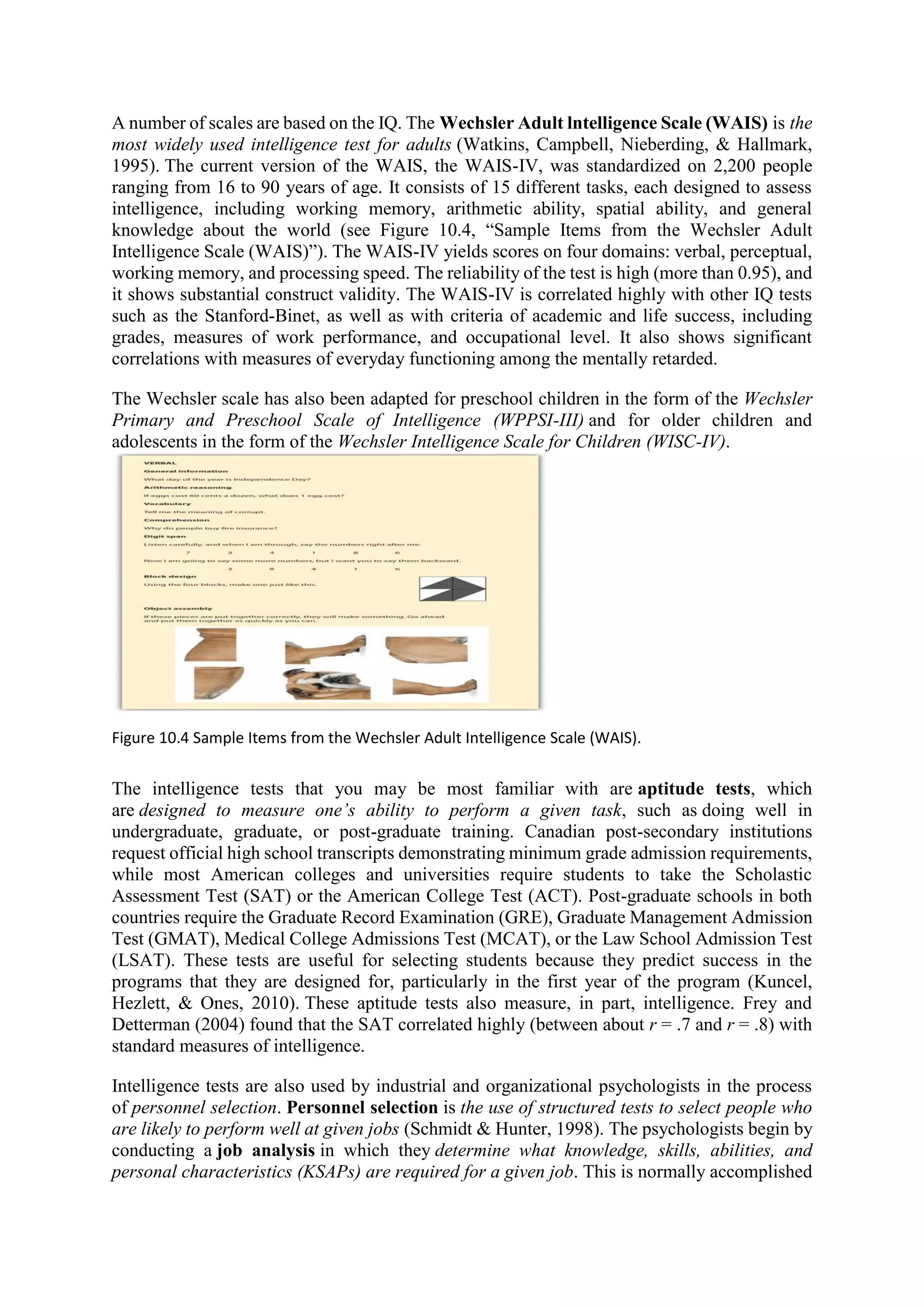 Measuring intelligence | PDF