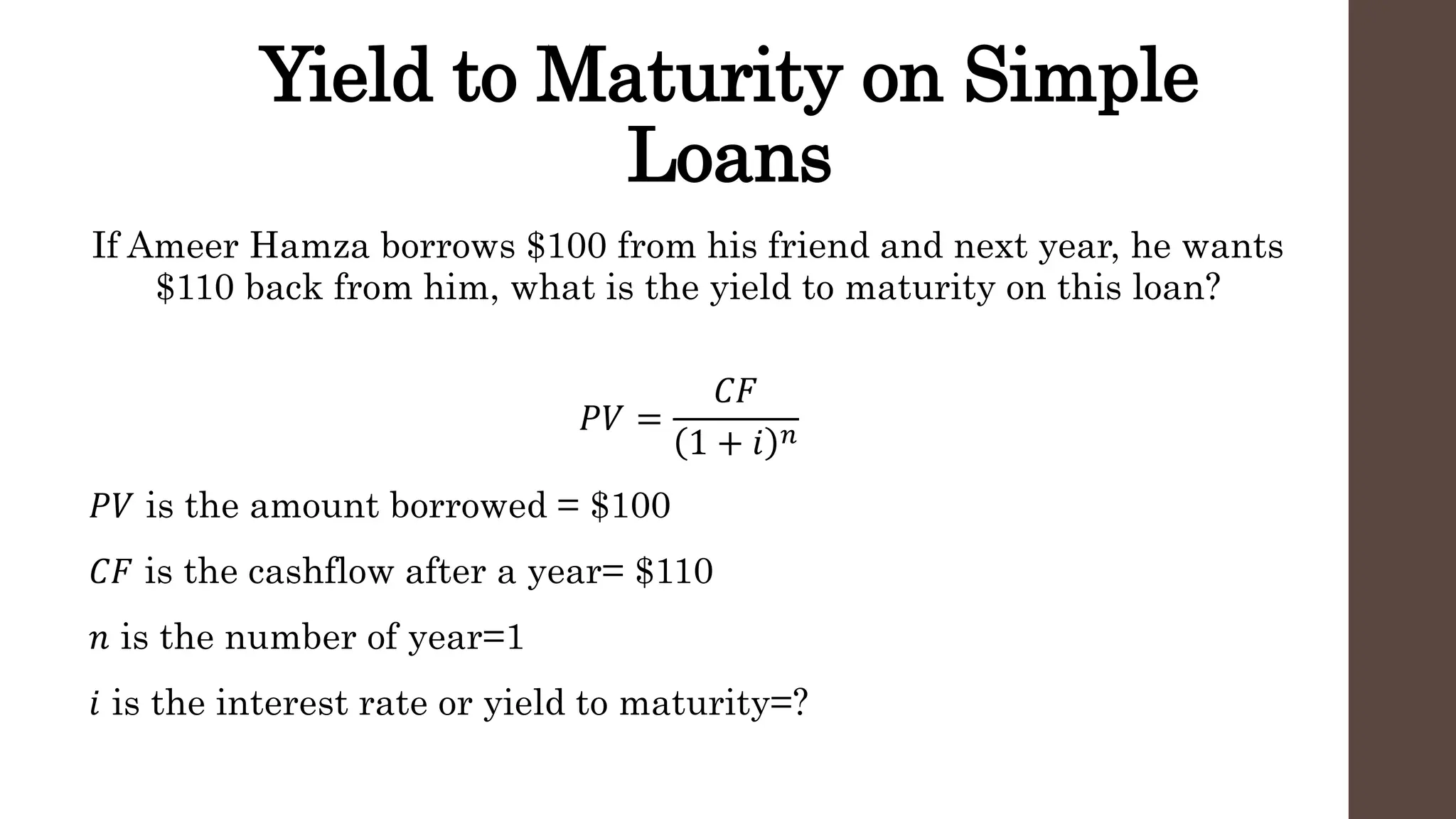 Measuring Interest Rate slides in economics.pptx
