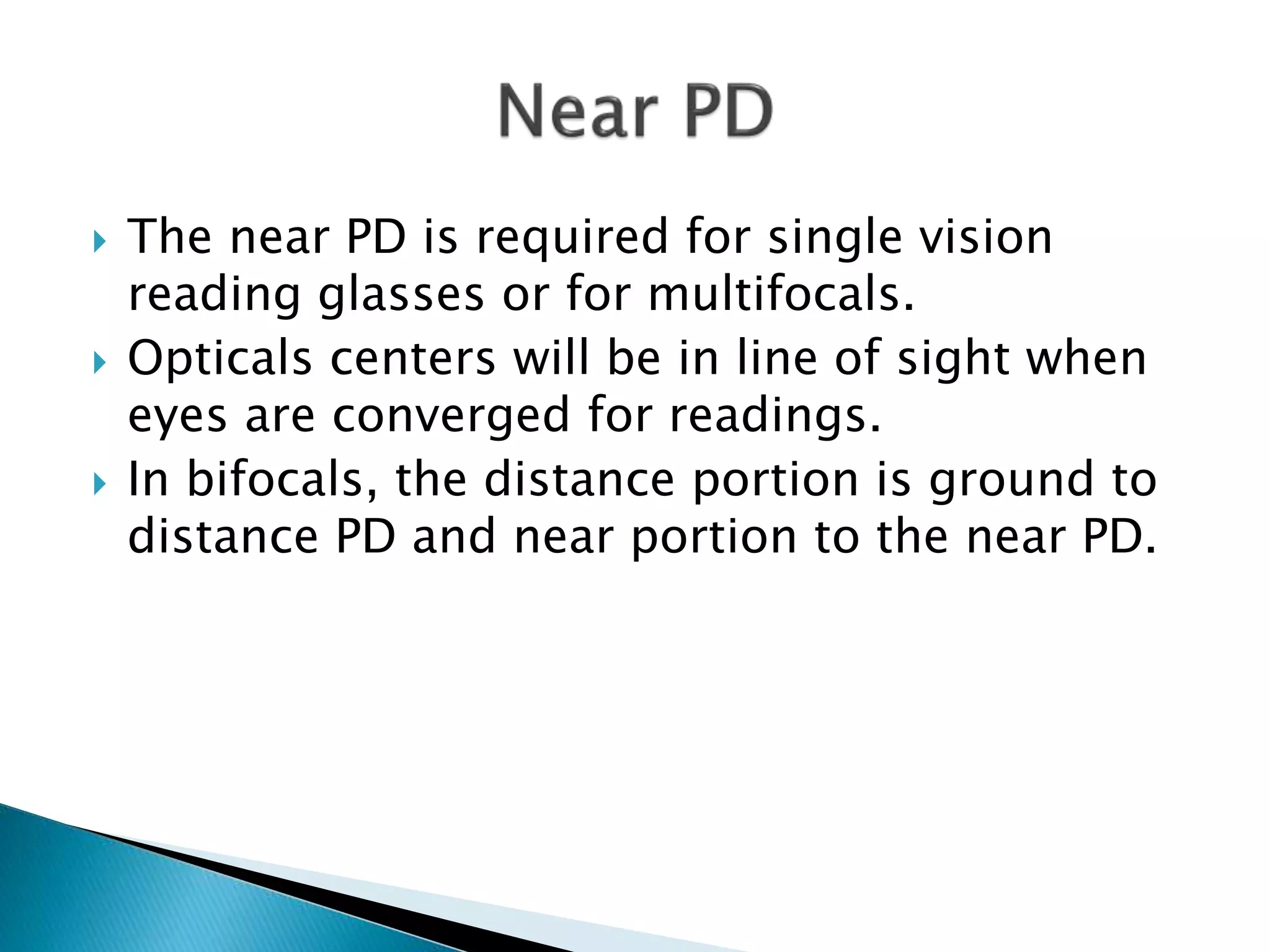 Measuring interpupillary distance | PPT