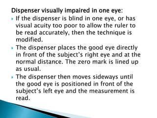Measuring interpupillary distance | PPT