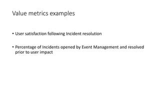 Measuring itsm | PPTX