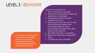 Measuring learning impact & effectiveness | PDF